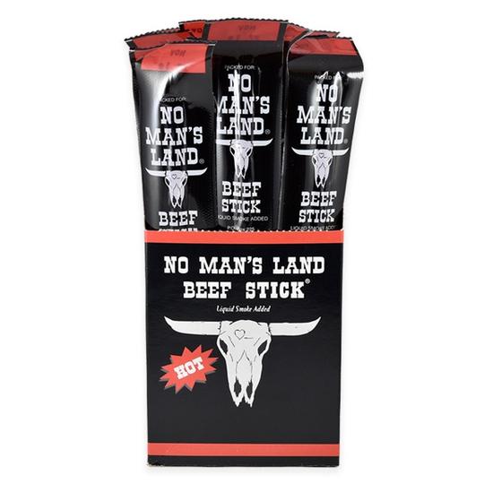 Hot Meat Sticks – No Man's Land Beef Jerky