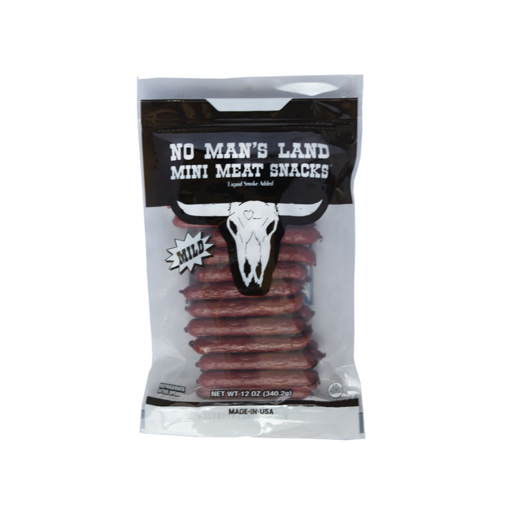 Mild Mini Meat Sticks – No Man's Land Beef Jerky
