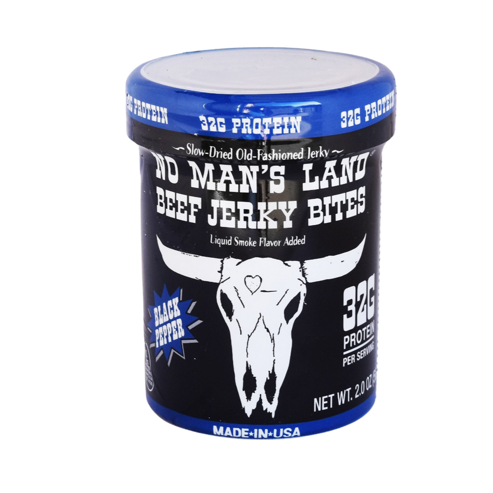 Black Pepper Beef Jerky Cups – No Man's Land Beef Jerky